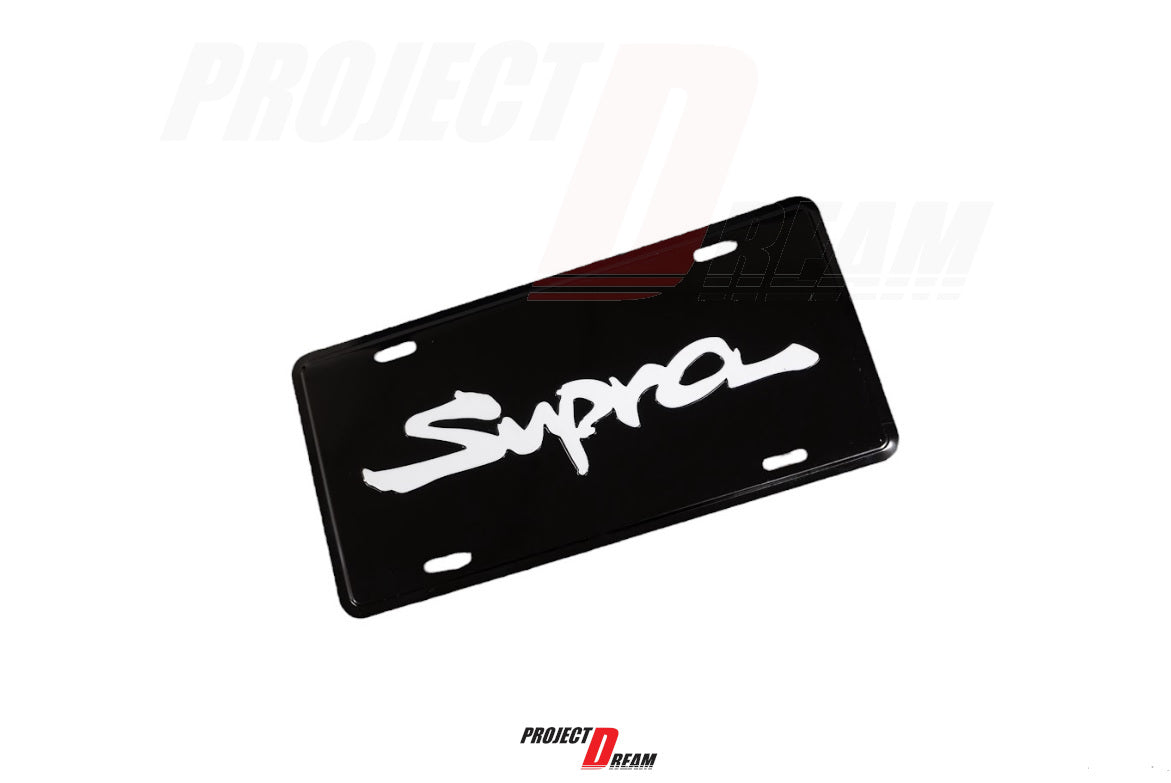 Supra Display License Plate – Project Dream
